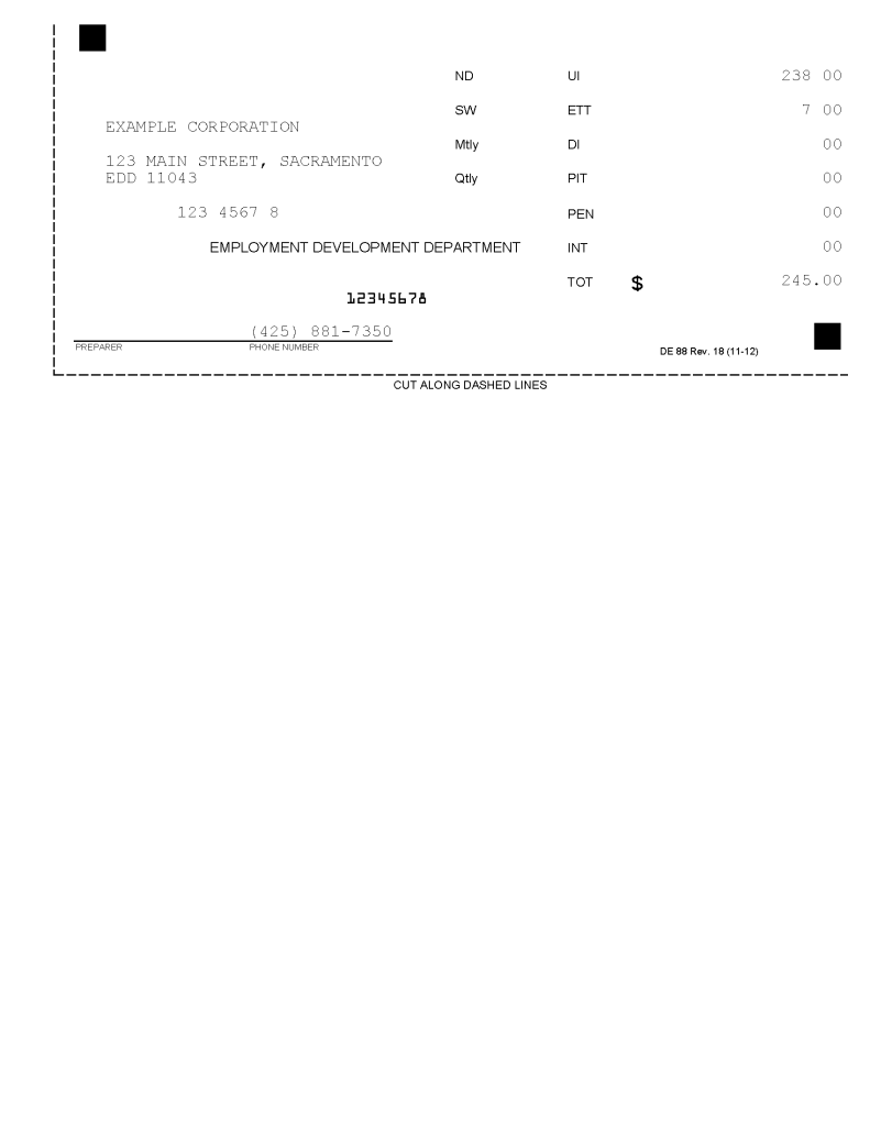 California Payroll Tax Forms in Five Minutes