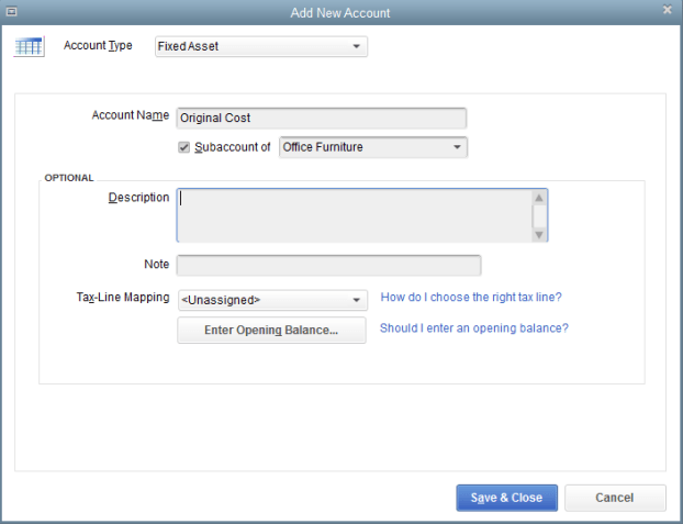 QuickBooks Fixed Asset Items: A Quick Tutorial